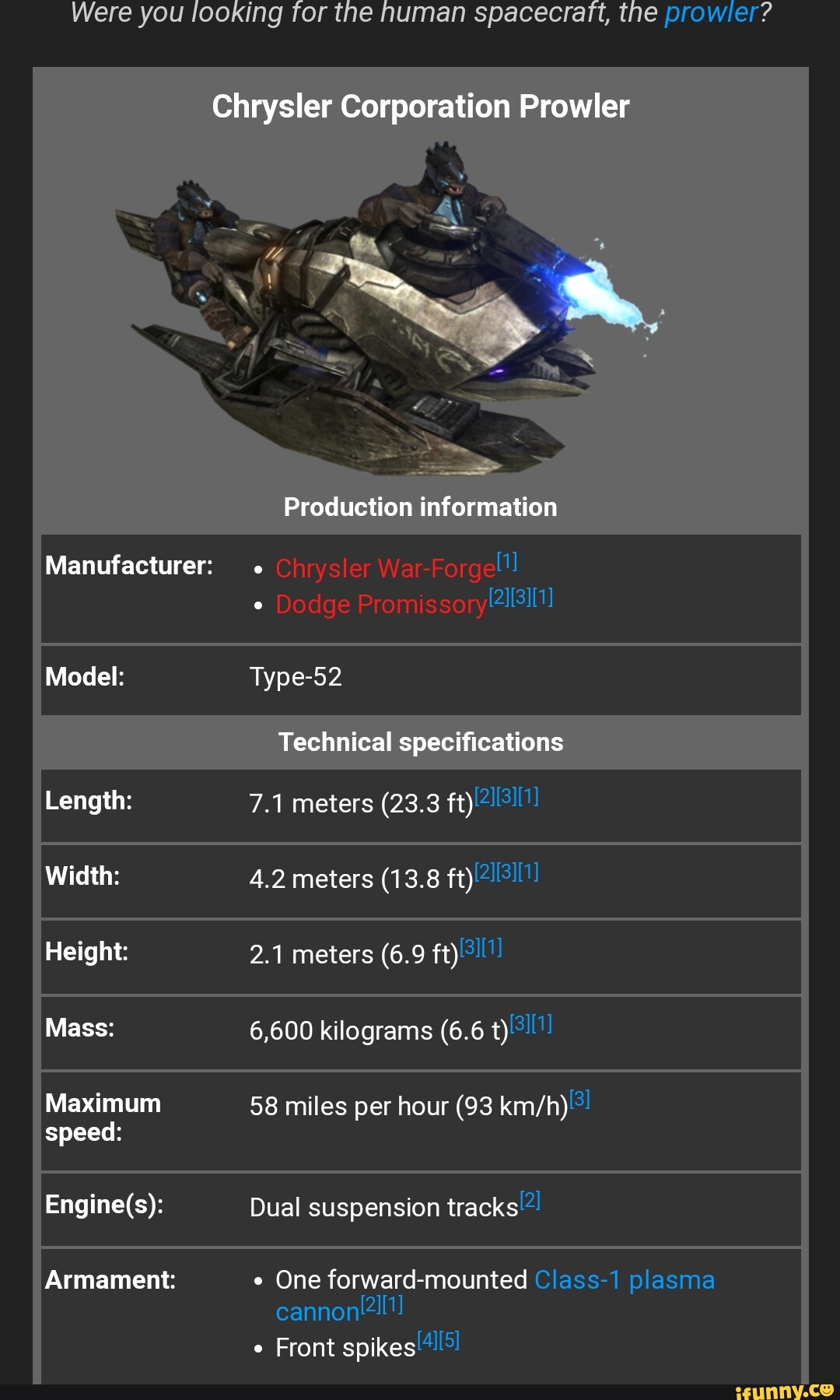 Prowler memes. Best Collection of funny Prowler pictures on iFunny