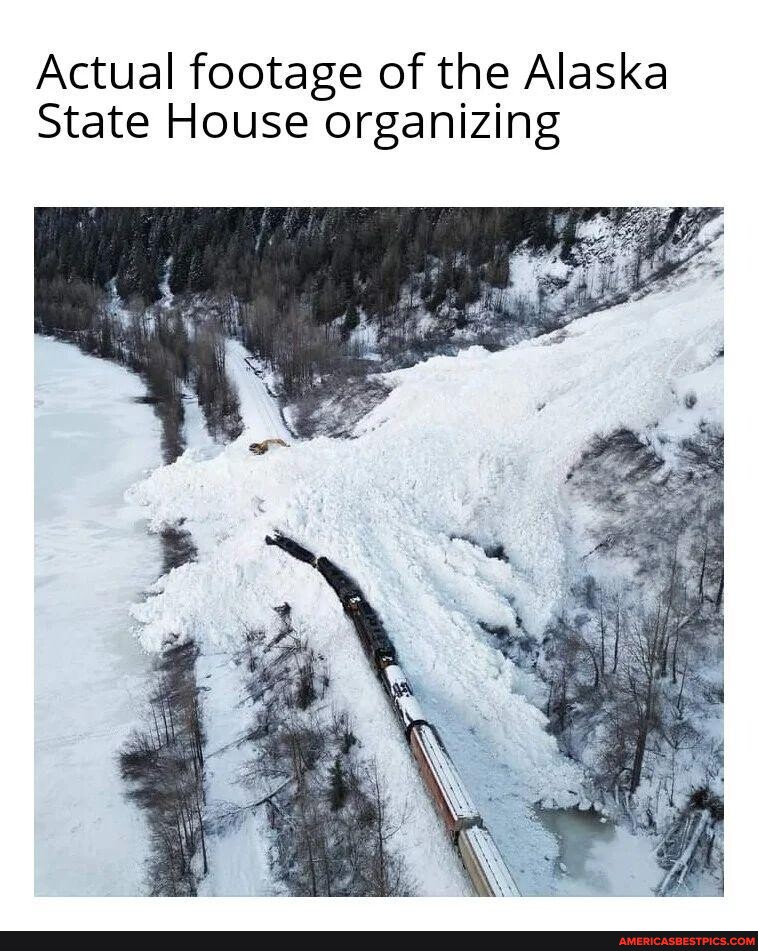 🤨🤔😂😥 #alaskamemes #alaska #memes #akleg #trainwreck - Actual footage of ...