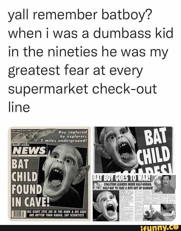 Batboy memes. Best Collection of funny Batboy pictures on iFunny