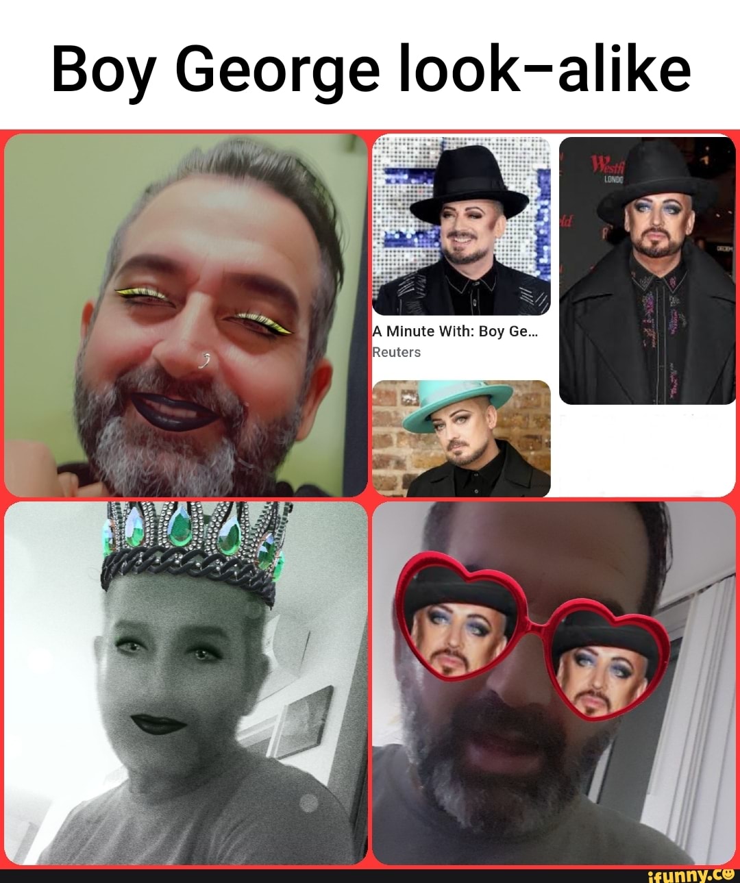 Boy George like A Minute With: Boy Ge... - iFunny