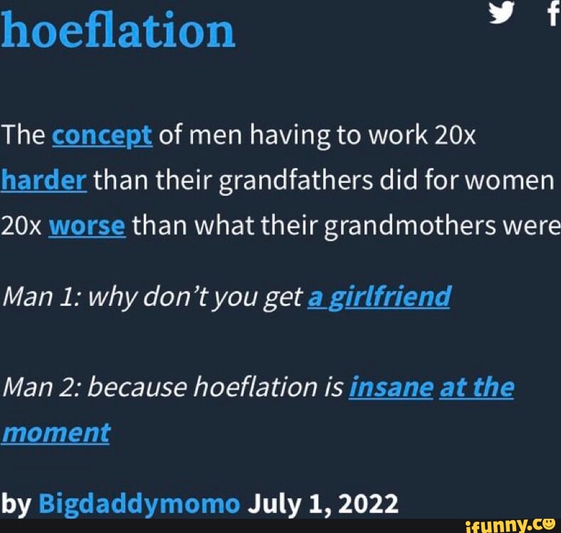 Hoeflation memes. Best Collection of funny Hoeflation pictures on iFunny