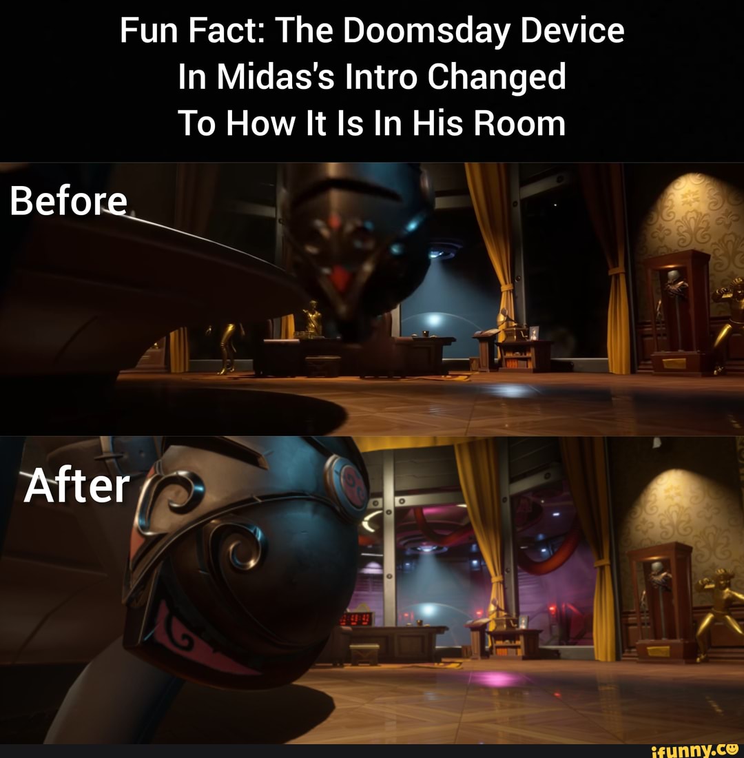 Fun Fact: The Doomsday Device In Midas's Intro Changed To How It Is In ...