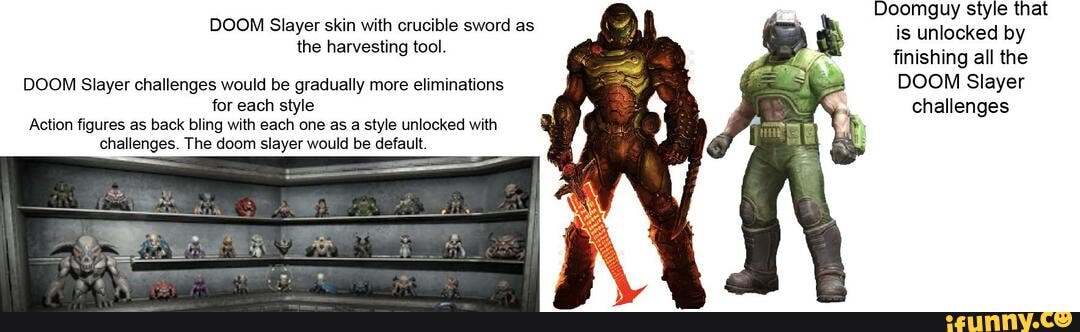 Doomguy style that is unlocked by finishing all the DOOM Slayer ...
