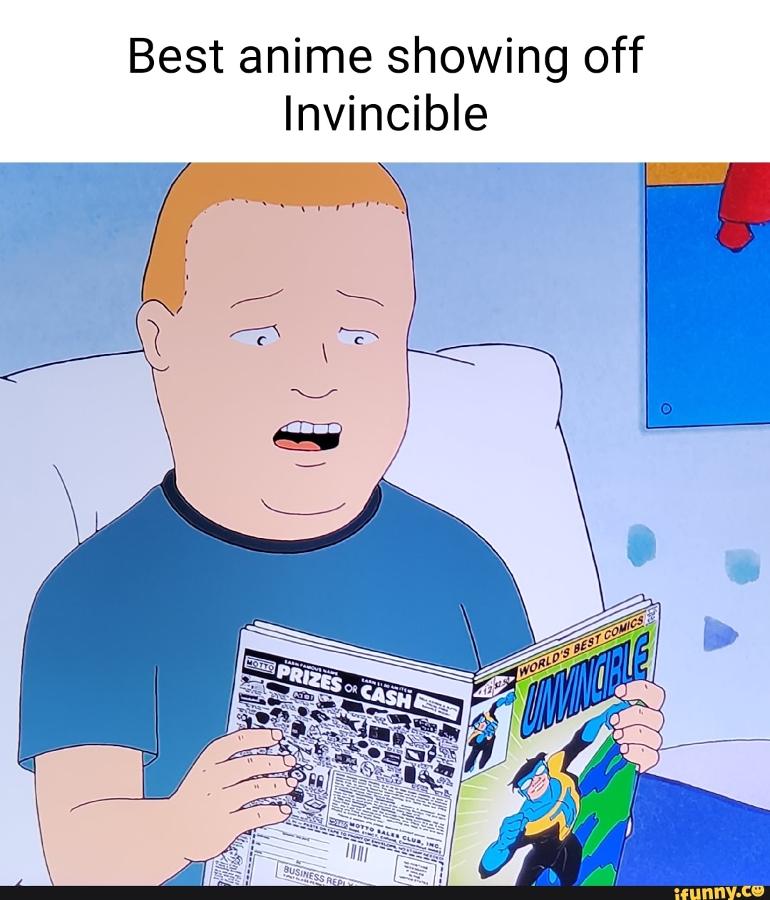 Best anime showing off Invincible - iFunny