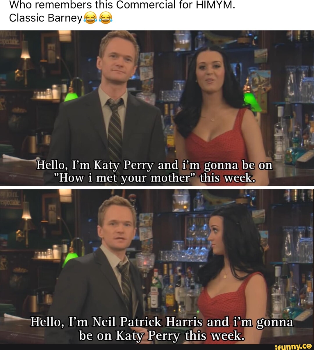 Who remembers this Commercial for HIMYM Classic Barney
