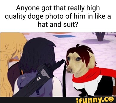 Anyone got that really high quality doge photo of him in like a hat and ...