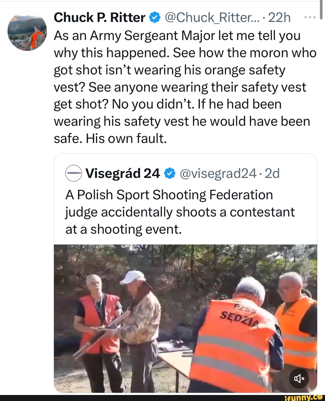 Chuck P. Ritter @ @Chuck Ritter...- As an Army Sergeant Major let me ...