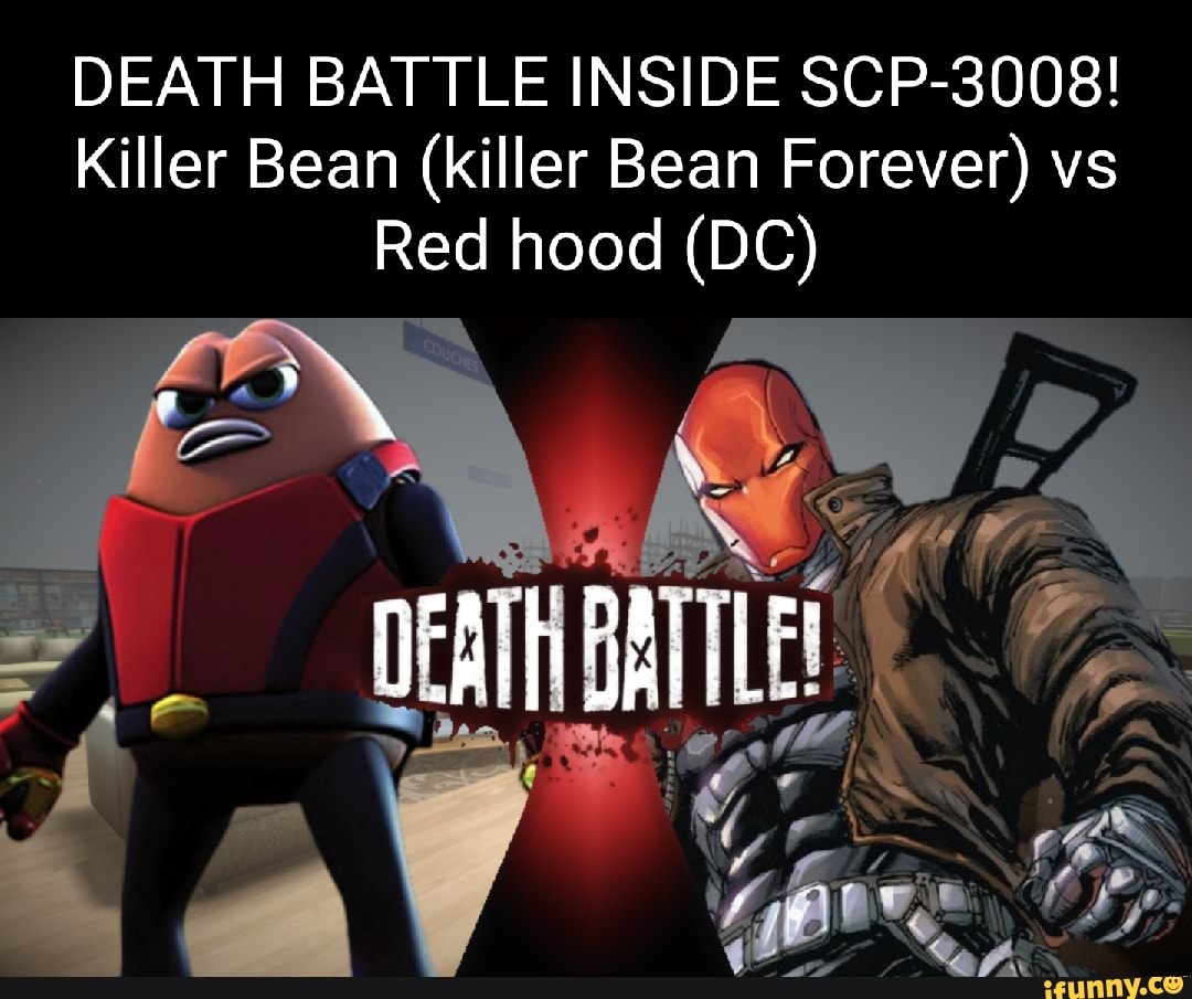 DEATH BATTLE INSIDE SCP-3008! Killer Bean (killer Bean Forever) vs Red ...