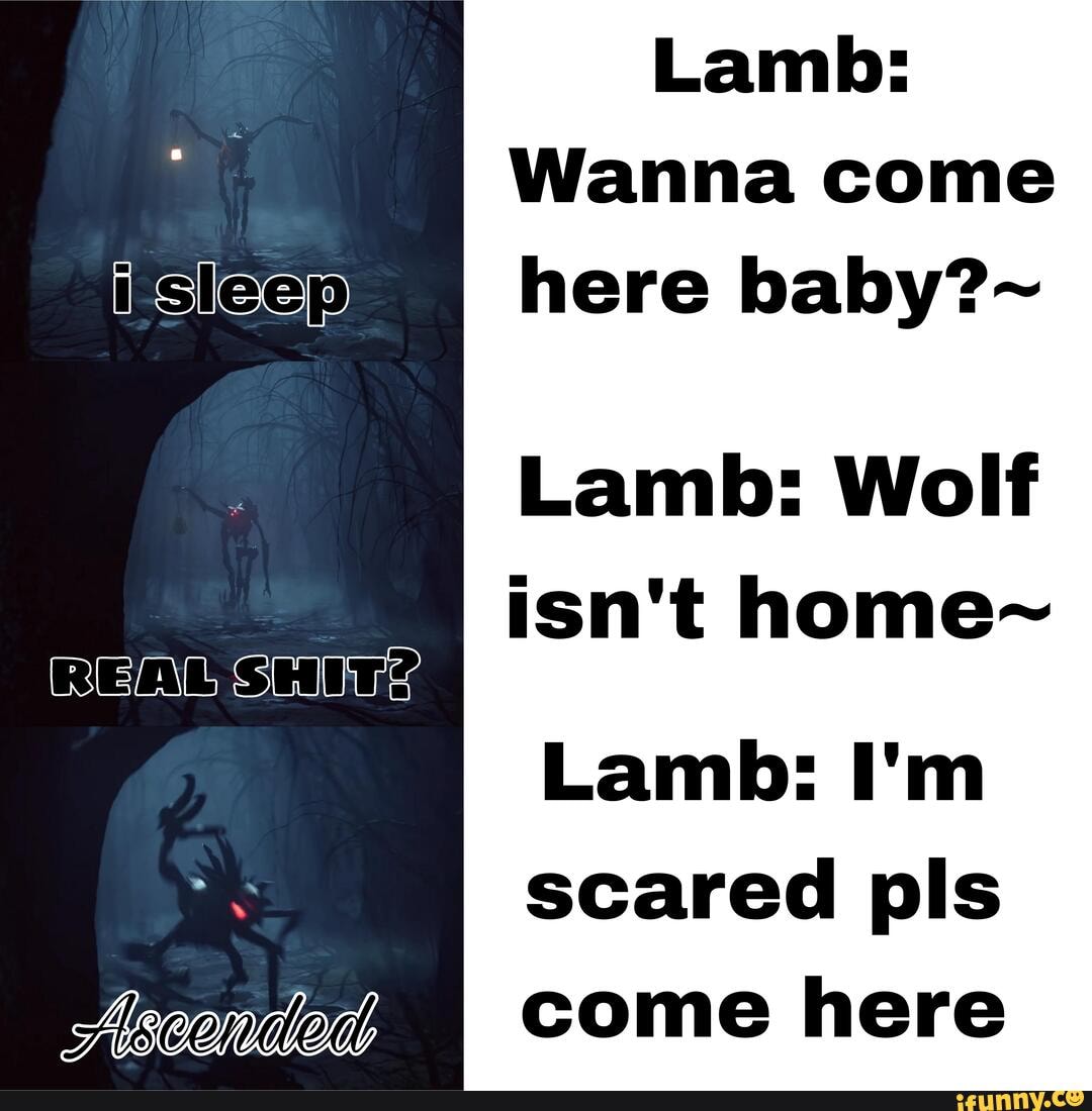 [ sleep REMUS Lamb: Wanna come here baby?~ Lamb: Wolf isn't home~ Lamb ...