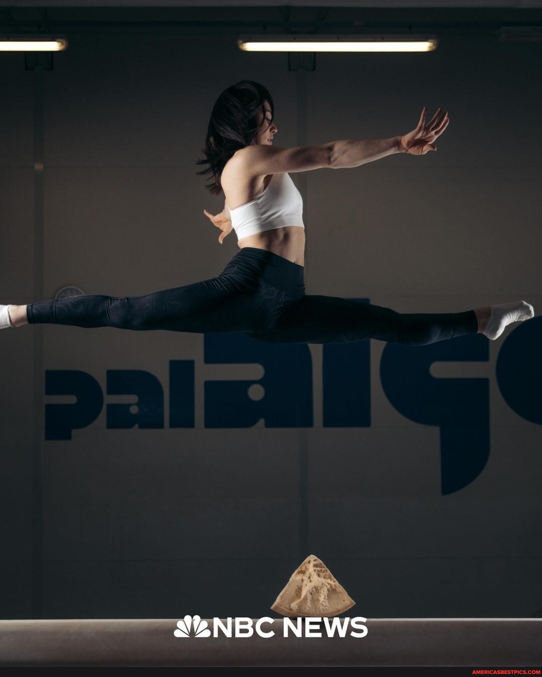 Italian gymnast Giorgia Villa was a muenster at the 2024 Paris Olympics ...