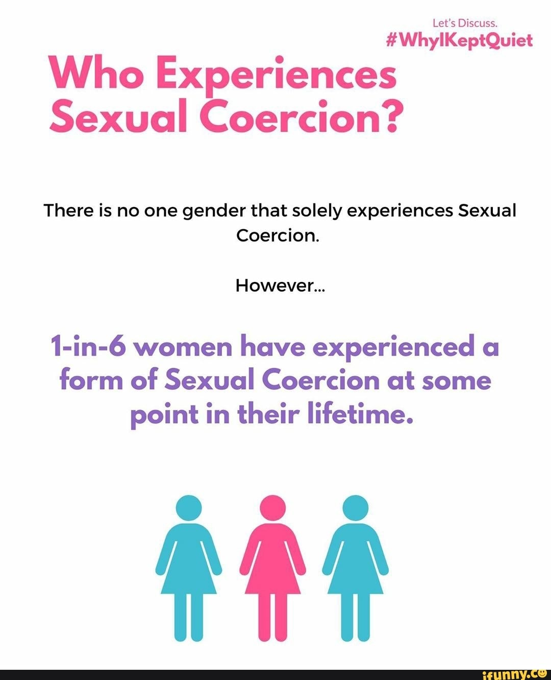Who Experiences Sexual Coercion? There is no one gender that solely ...