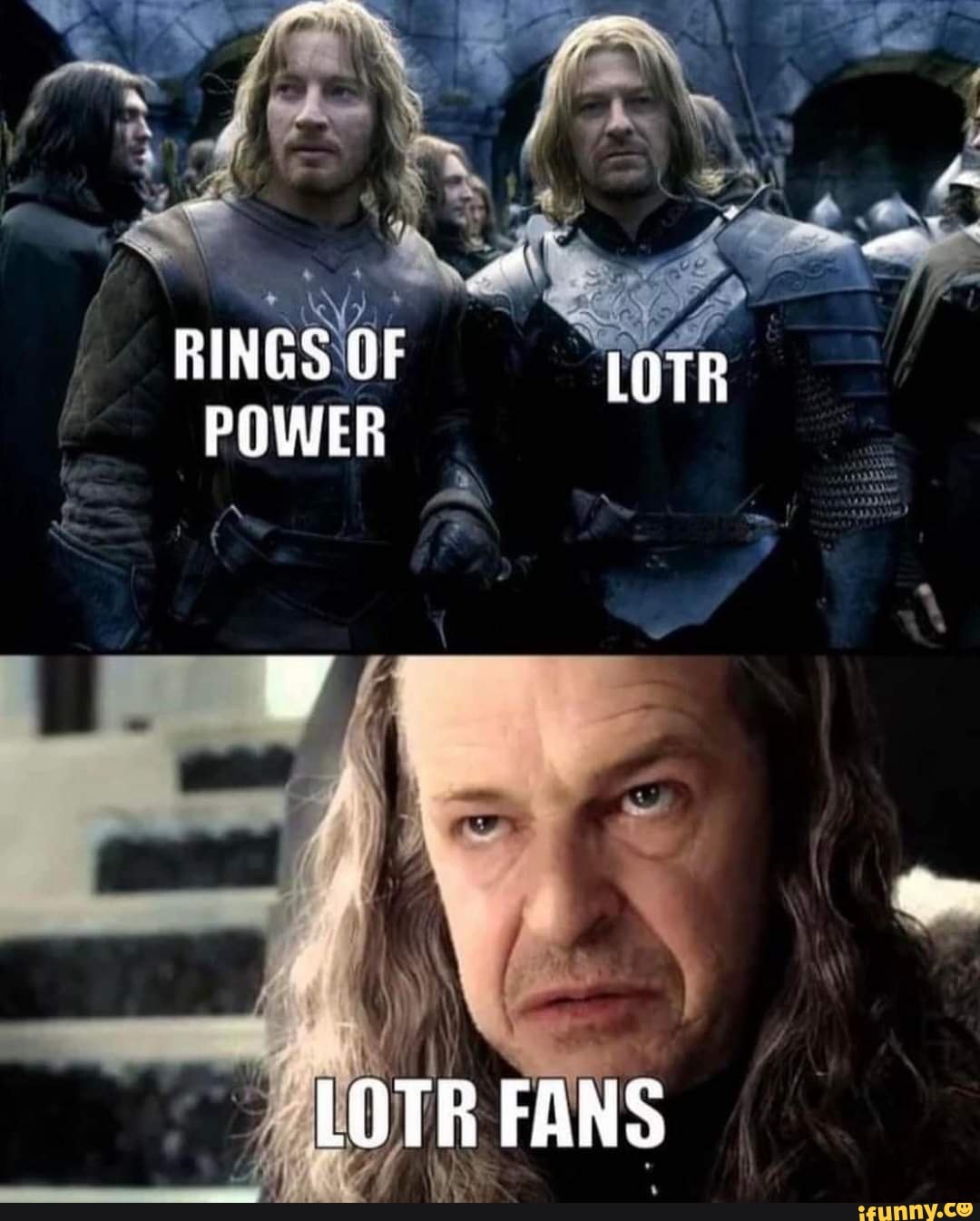 RINGS OF LOTR POWER LOTR FANS - iFunny