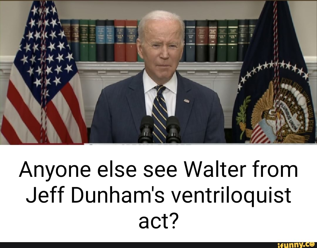Anyone else see Walter from Jeff Dunham's ventriloquist act? - iFunny