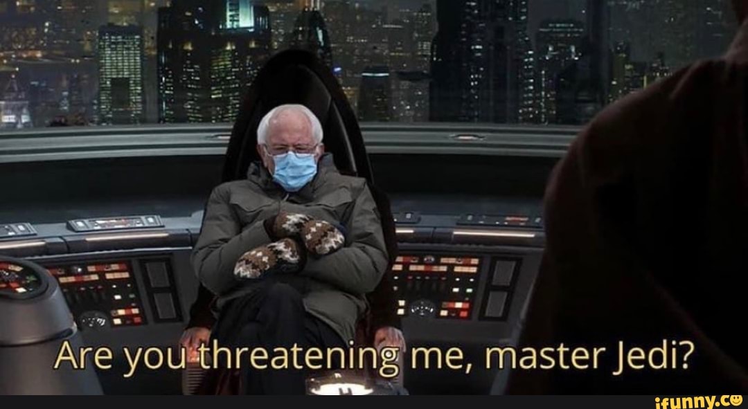 , master Jedi? Are you threatening me master Jedi? - iFunny Brazil