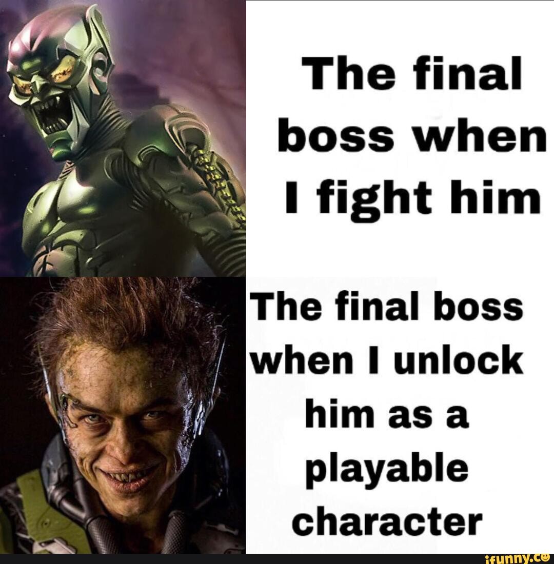 The final boss when I fight him The final boss when I unlock E himasa ...