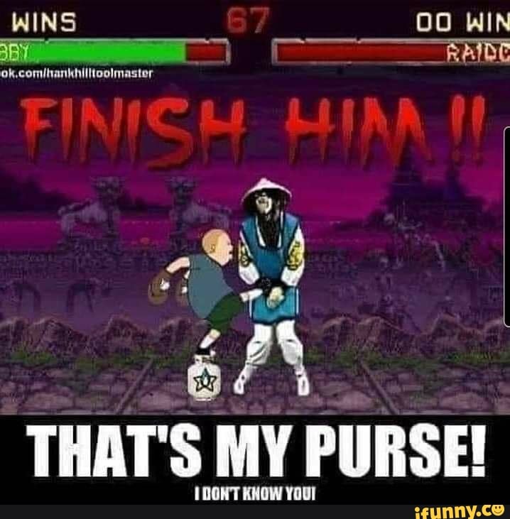 Mortal Kombat Finish Him Meme