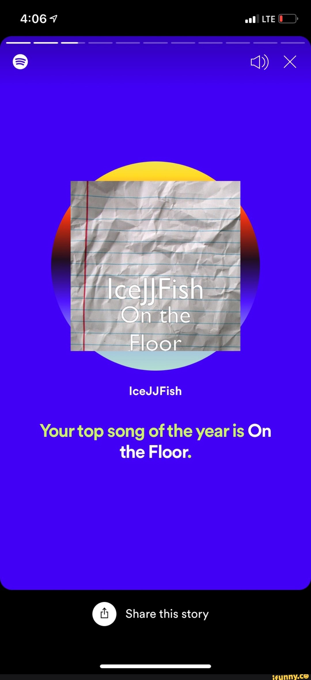 Thee On the Floor IceJJFish LTE Your top song of the year is On the ...