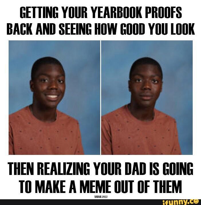 GETTING YOUR YEARBOOK PROOFS BACK AND SEEING HOW GOOD YOU LOOK THEN ...