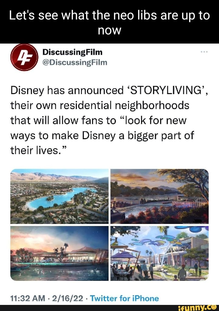 Let's see what the neo libs are up to now Disney has announced ...