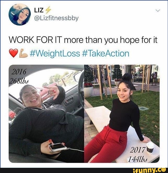 WORK FOR IT more than you hope for it ls #WeightLoss #TakeAction 144bs ...