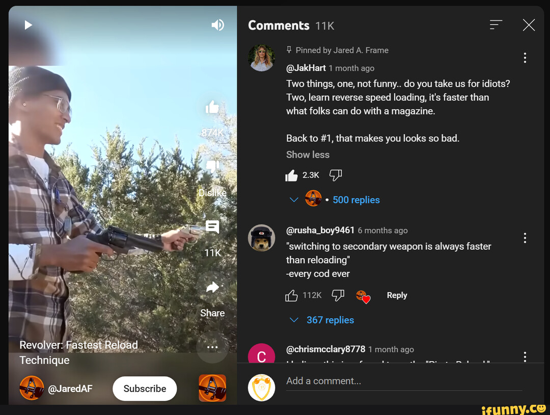 Revolver: Fastest Reload Technique Share @JaredAF ED @ Comments Pinned ...