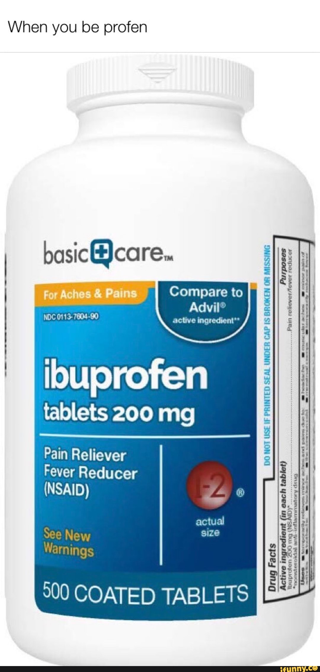 When you be profen ibuprofen tablets 200 mg 900 COATED TABLETS IF ...