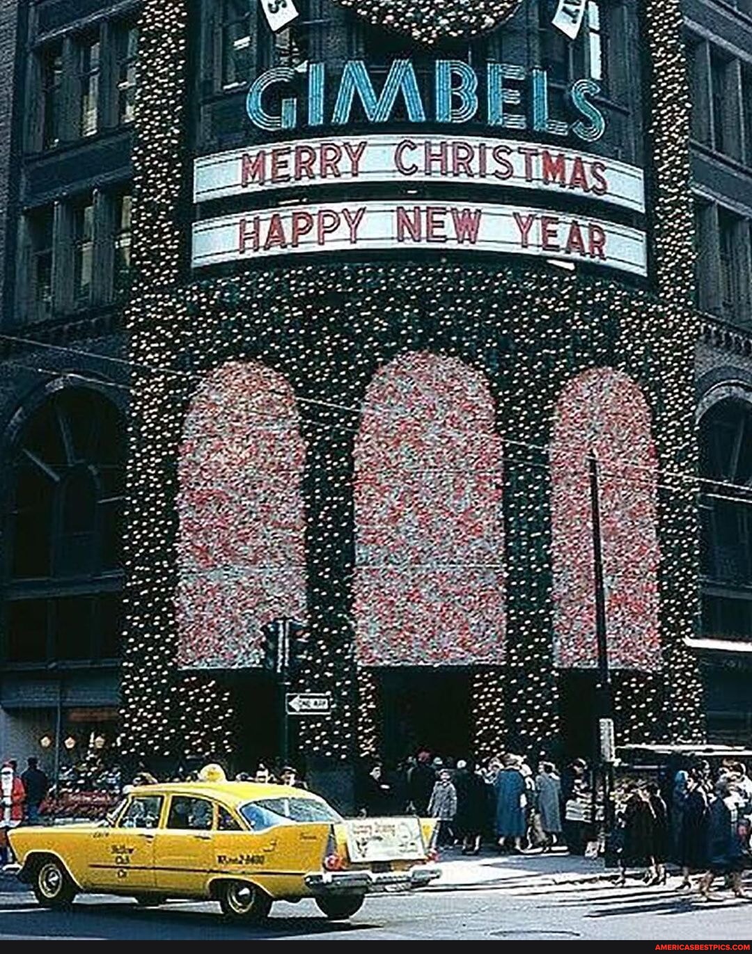 Gimbels in downtown Philadelphia around the late 1950s. - America’s ...