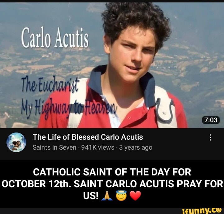 Carlo Acutis The Life of Blessed Carlo Acutis Saints in Seven 941K ...