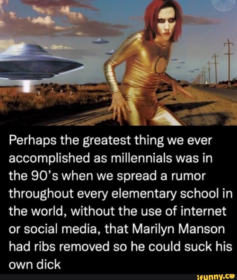 Marilyn Manson memes memes. The best memes on iFunny