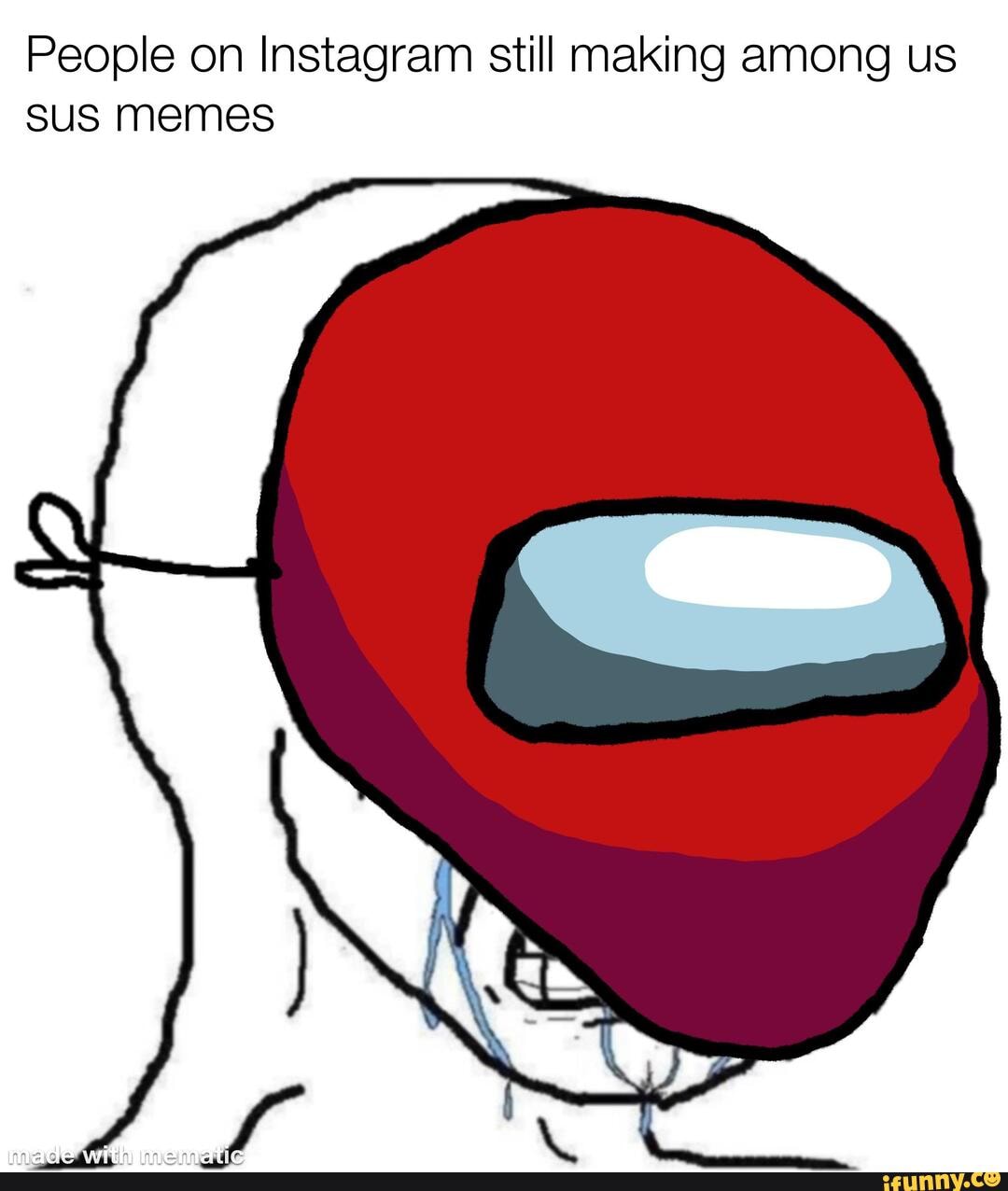 People on Instagram still making among us sus memes - iFunny