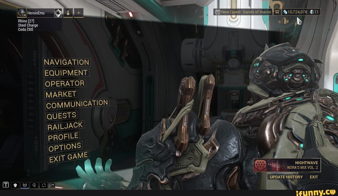 Railjack memes. Best Collection of funny Railjack pictures on iFunny