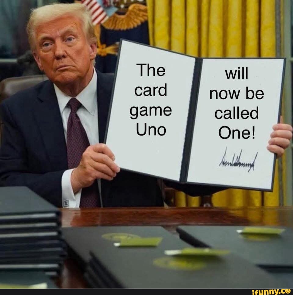 Will now be called One! - iFunny