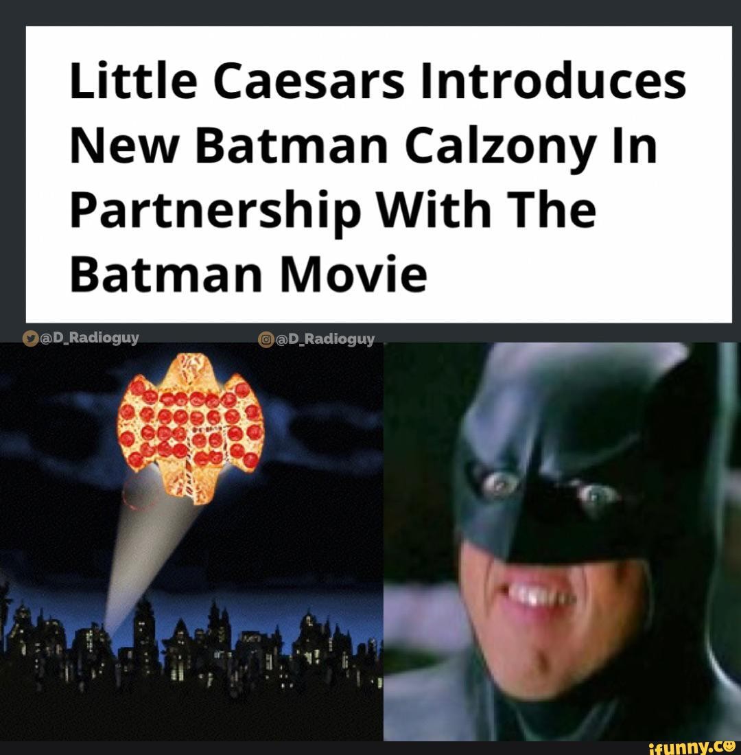 Little Caesars Introduces New Batman Calzony In Partnership With The ...