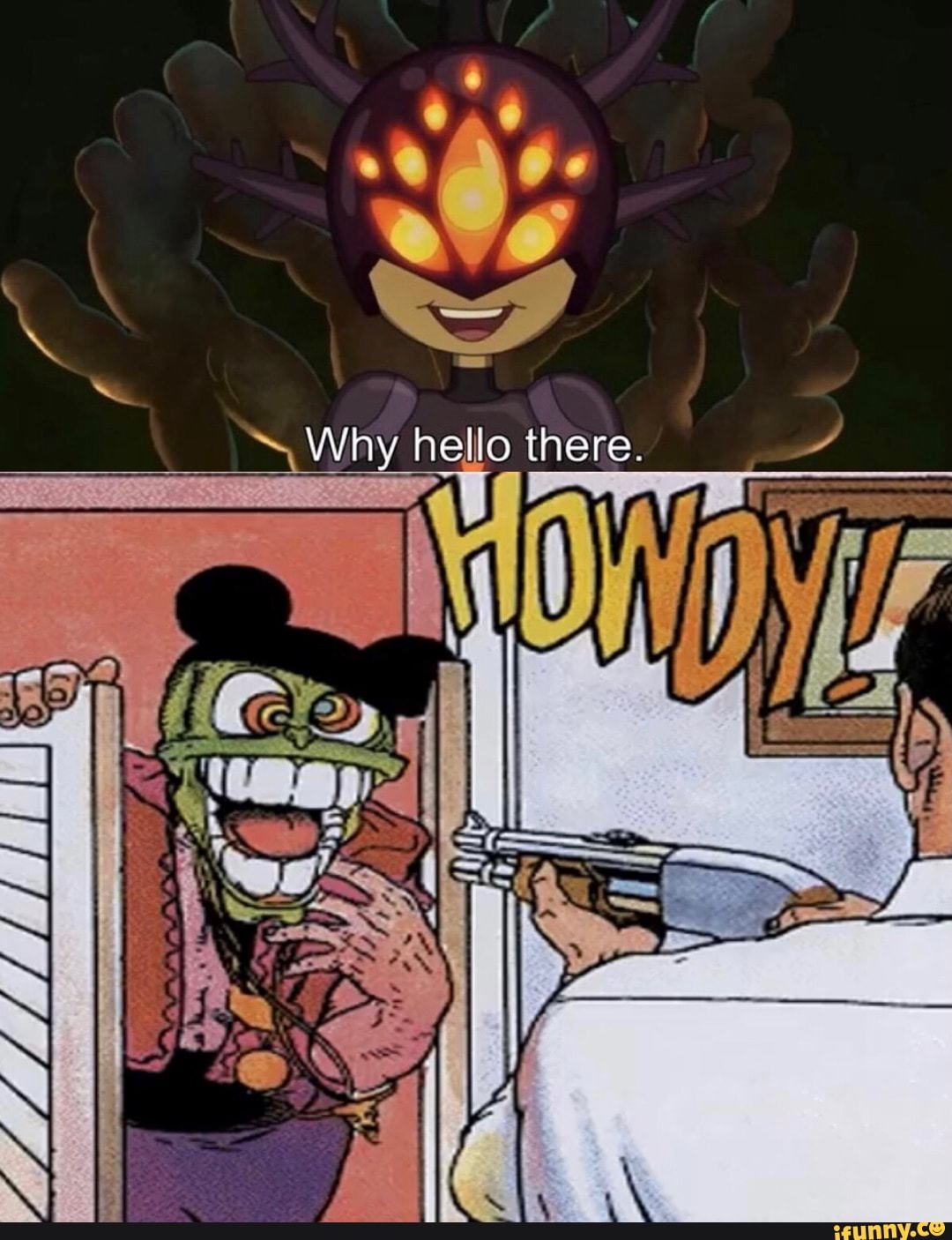 Why hello there. - iFunny