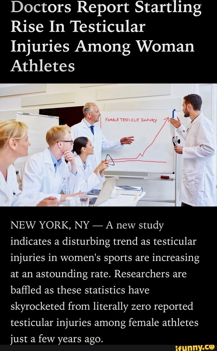 Doctors Report Startling Rise In Testicular Injuries Among Woman ...