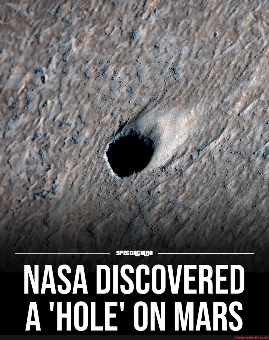 NASA’s Mars Reconnaissance Orbiter has captured images of a mysterious ...