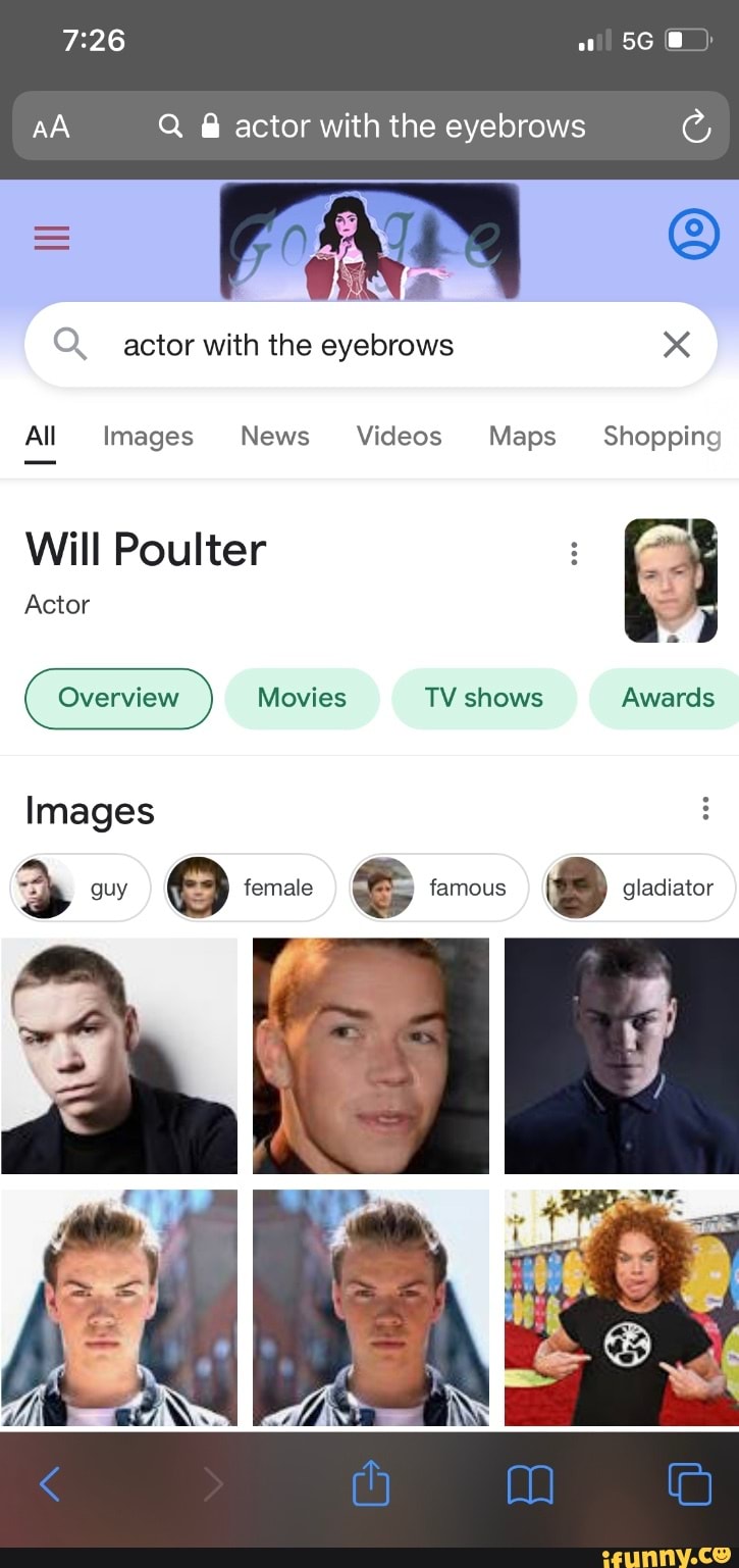 AA Q @ actor with the eyebrows Q. actor with the eyebrows x All Images ...