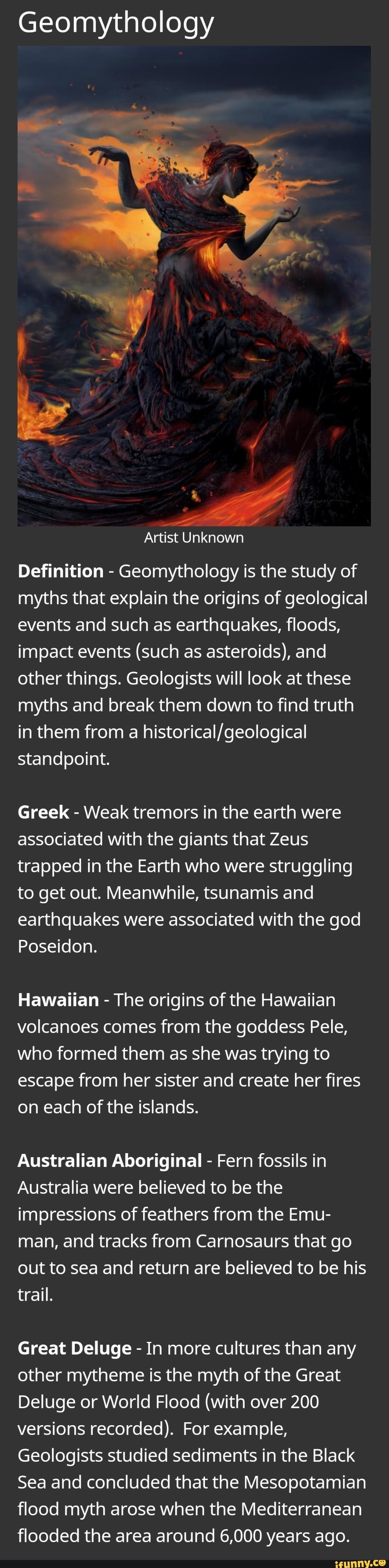 Geomythology memes. Best Collection of funny Geomythology pictures on ...