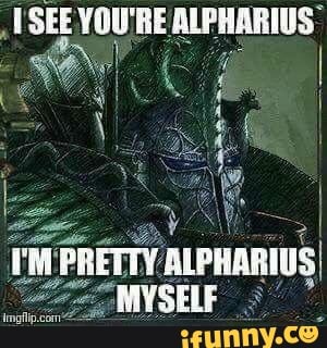 Alpharius memes. Best Collection of funny Alpharius pictures on iFunny