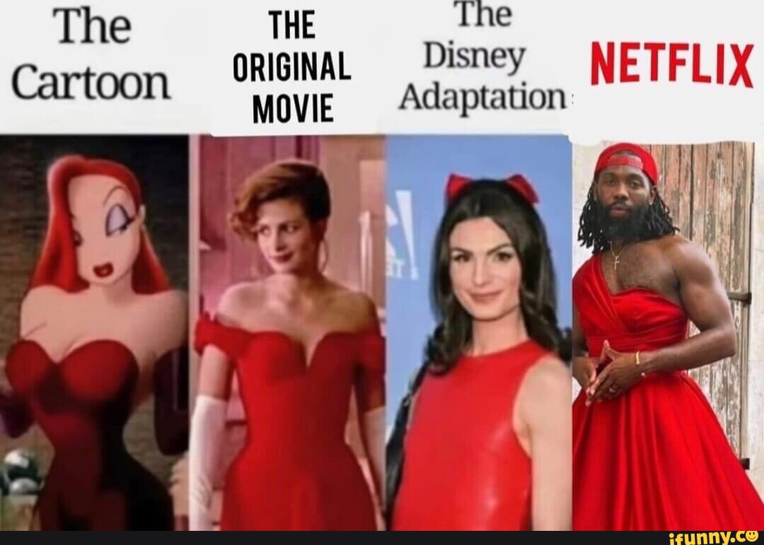 The THE The Cartoon ORIGINAL Disney NETFLIX MOVIE Adaptation - iFunny