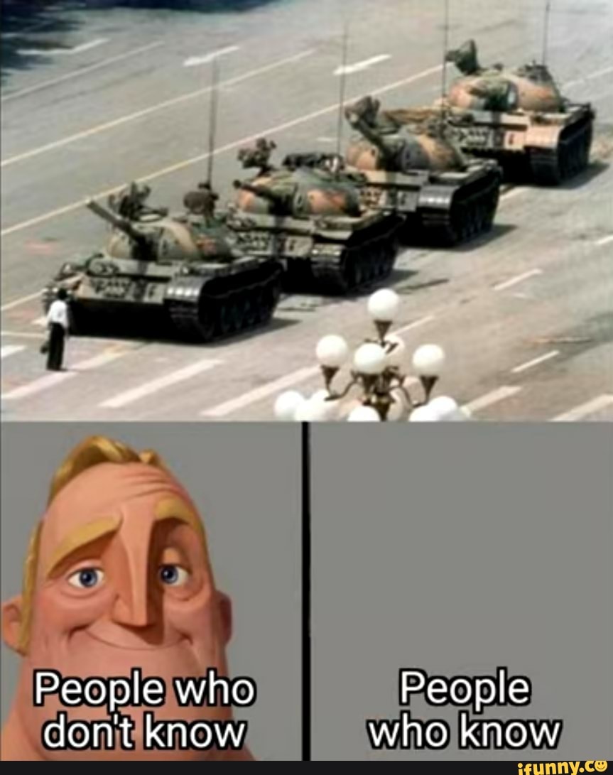 People who People dont know who know - iFunny