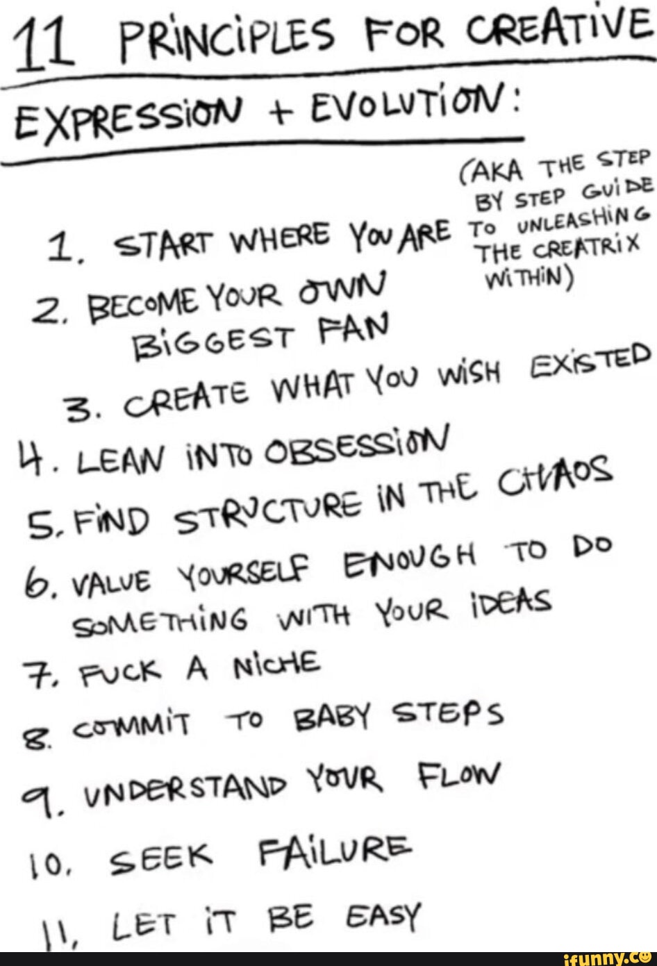 PRINCIPLES FoR CREATIVE EXPRESSION + LVTION (AKA THE STEP BY STEP Gvi ...