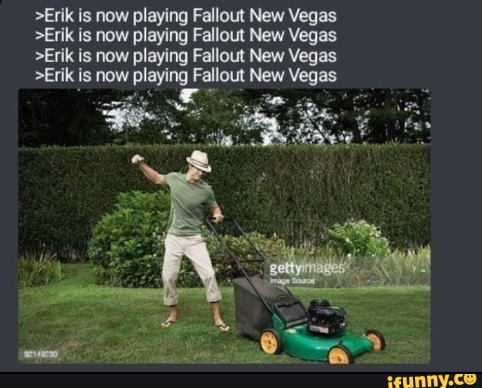 >Erik is now playing Fallout New Vegas >Erik is now playing Fallout New ...