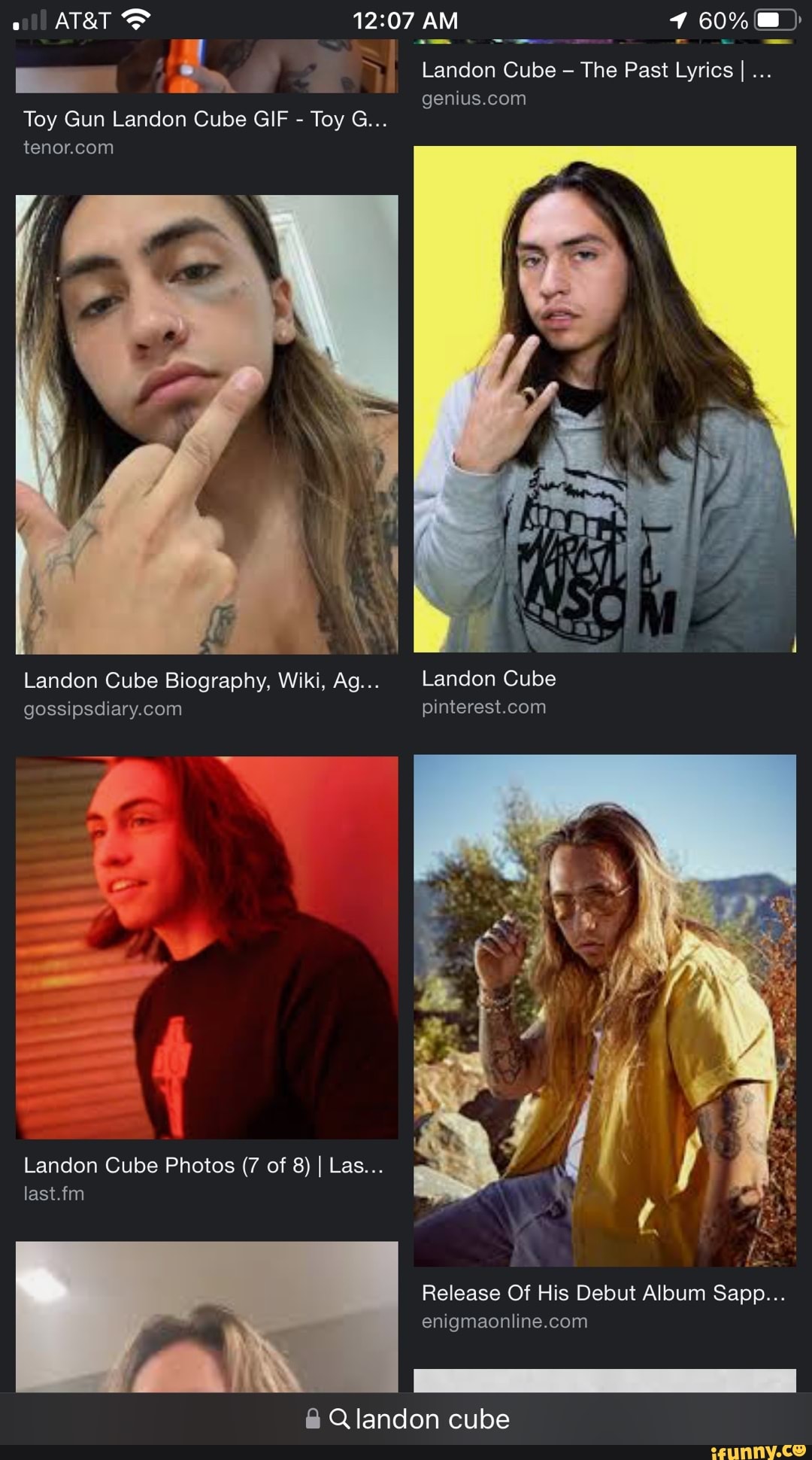 Toy Gun Landon Cube GIF - Toy G... AM Landon Cube Biography, Wiki, Ag ...