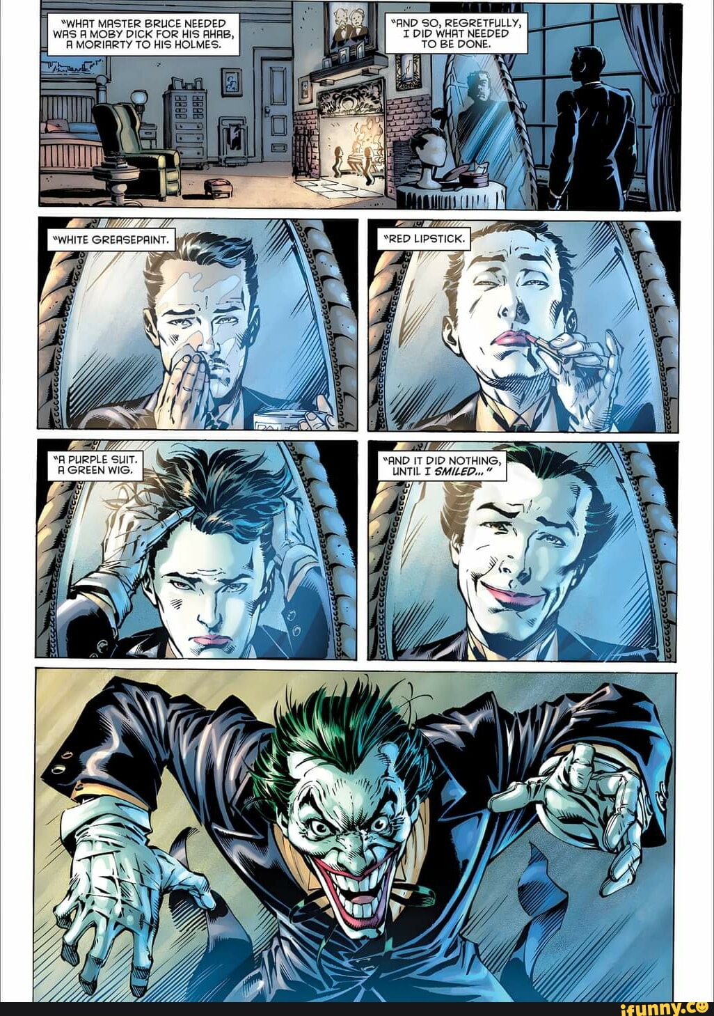 I "WHAT MASTER BRUCE NEEDED so, WAS A MOBY DICK FOR HIS AHAB, TDID ...