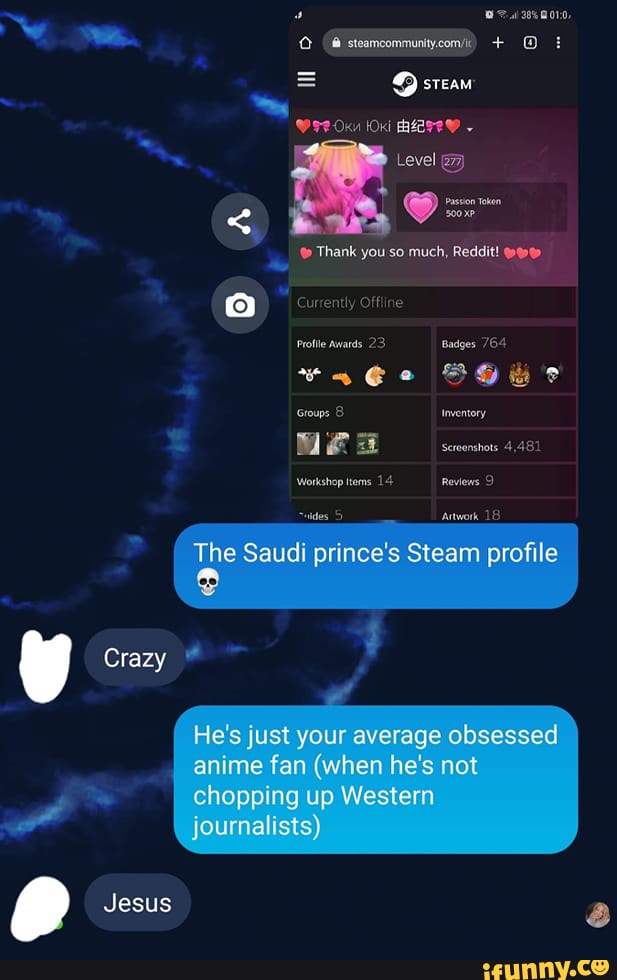 Crazy Jesus steameommunitycom/) steam Level aston Token Thank you so ...