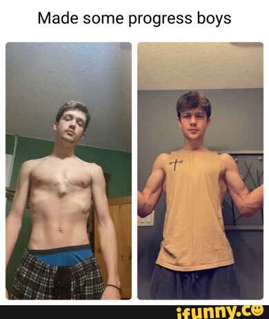 Made some progress boys - iFunny