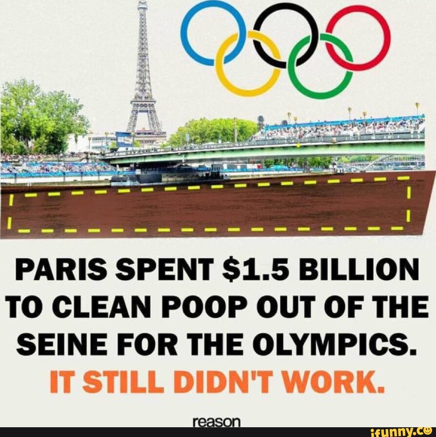 PARIS SPENT $1.5 BILLION TO CLEAN POOP OUT OF THE SEINE FOR THE ...
