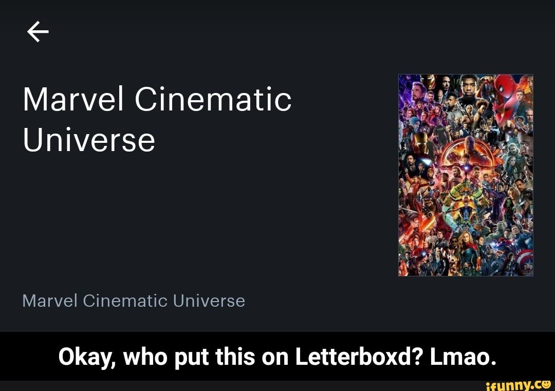 Marvel Cinematic Universe Marvel Cinematic Universe Okay, who put this ...