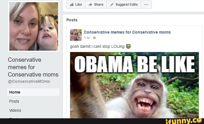 Conservative memes for Conservative moms @ConservativeMoms Home Posts ...